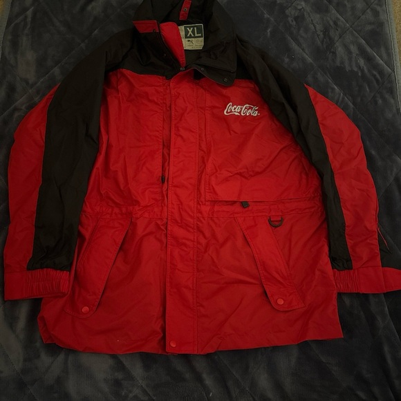 Coca Cola | Jackets & Coats | Vintage Wear Guard Coca Cola Jacket Xl ...